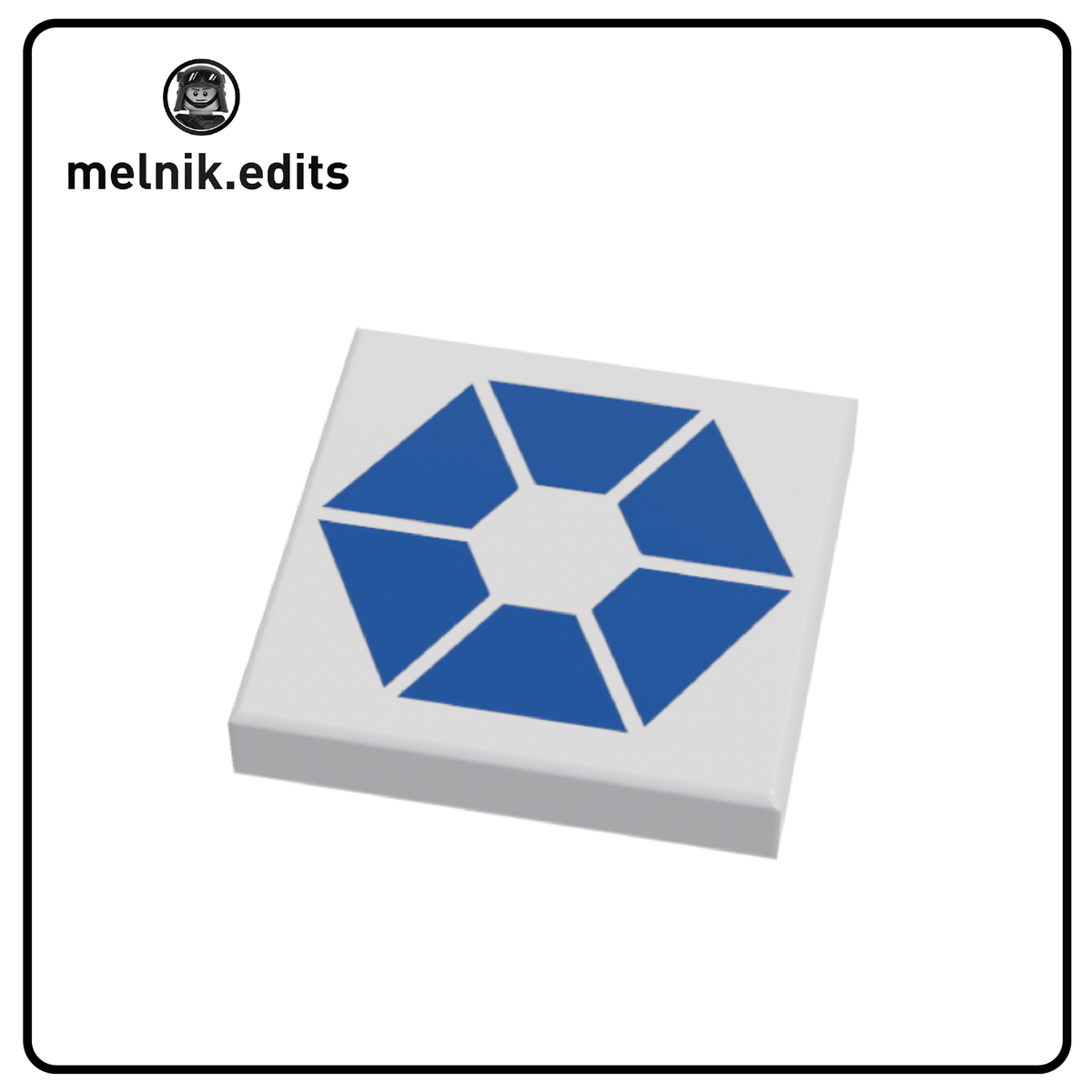 LEGO® 2x2 Tile Separatists light bluish gray – Hall of Bricks