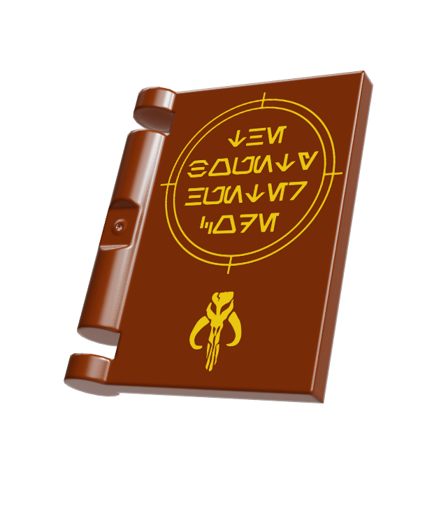 SW Customs - Book Cover The Bounty Hunter Code – Hall of Bricks