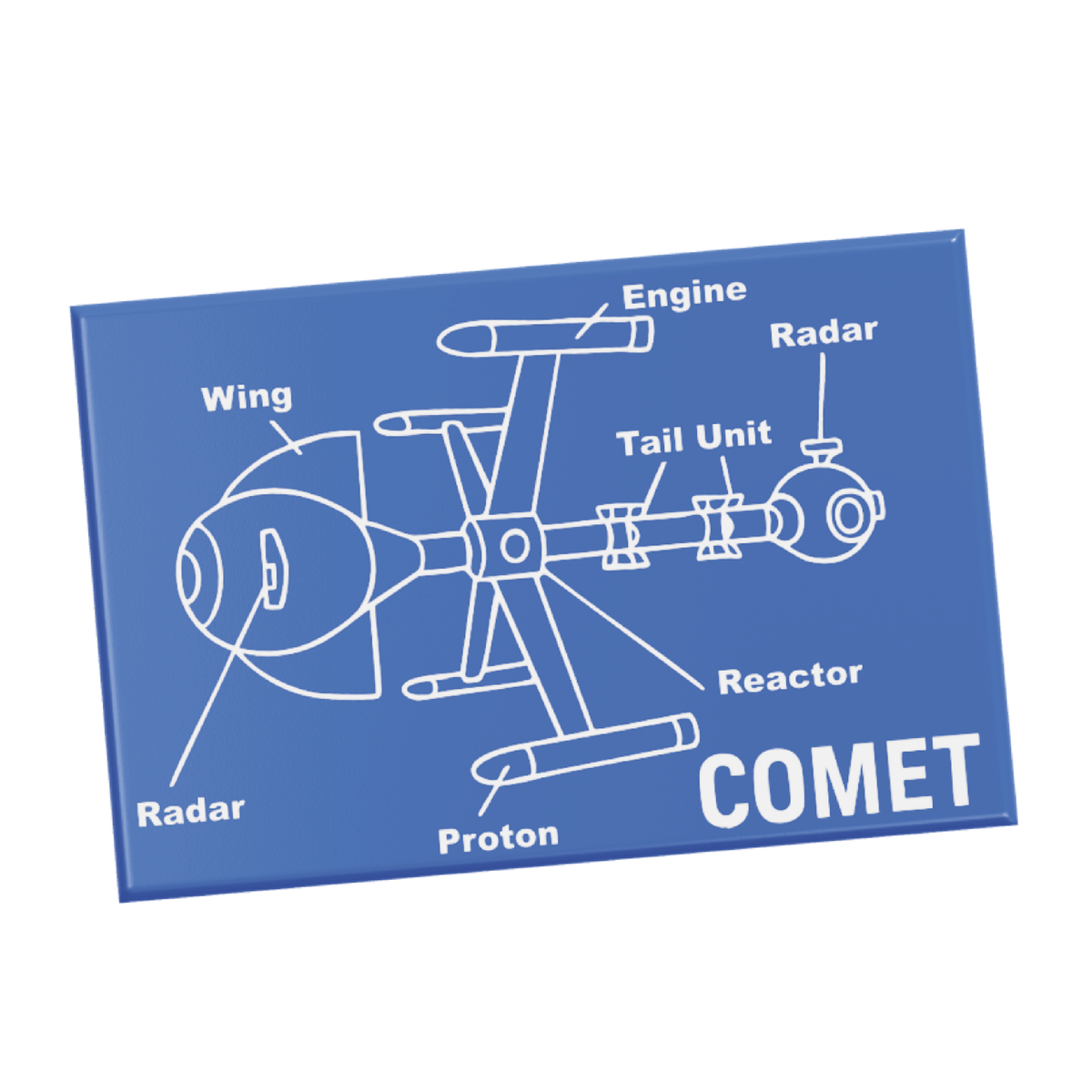 2x3 Tile Comet Blueprint – Hall of Bricks