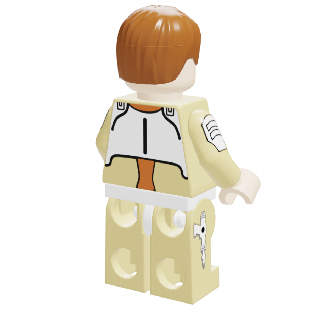 Minifigura del Capitán Comet Crew 2.0 – Hall of Bricks
