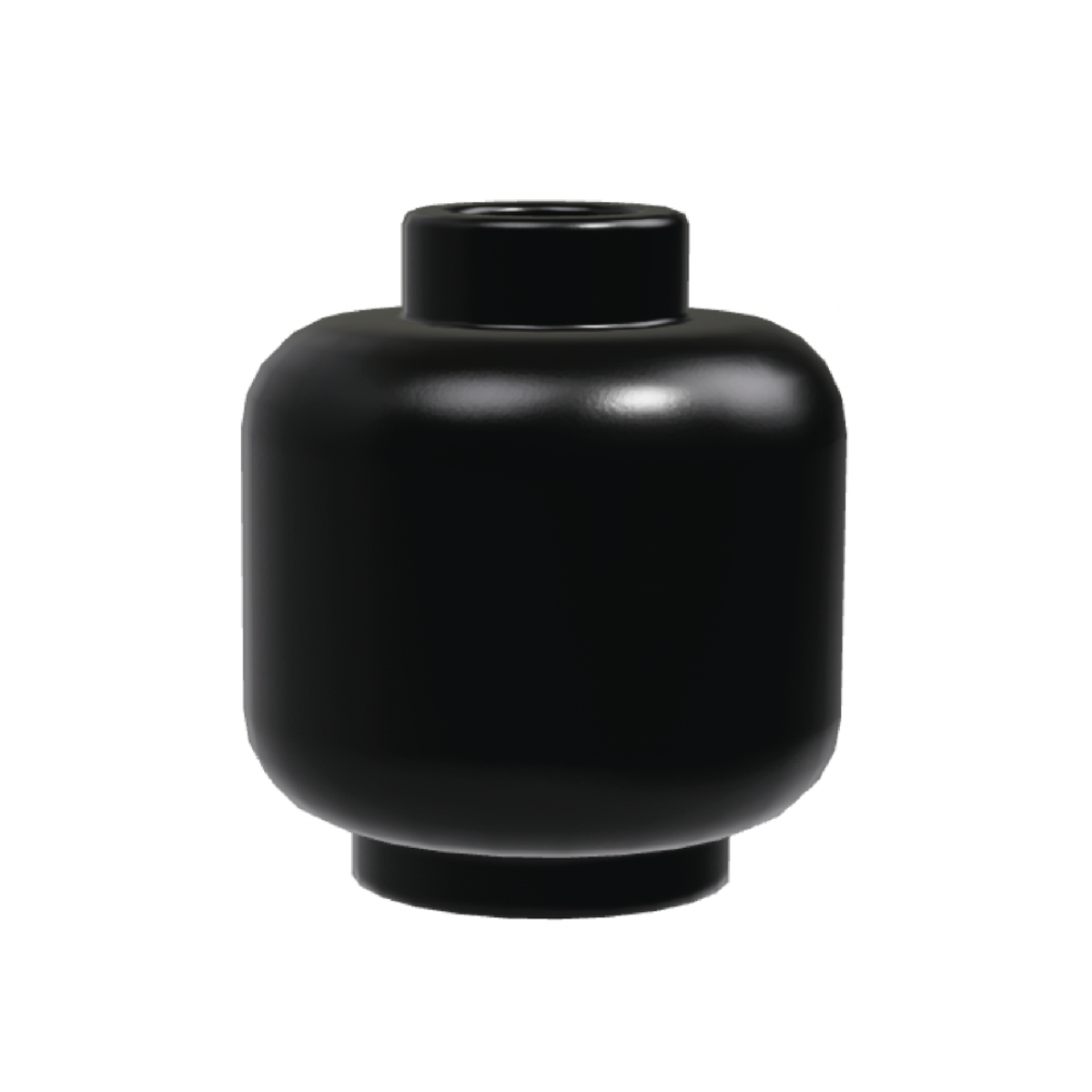 LEGO® Head Plain Black – Hall of Bricks