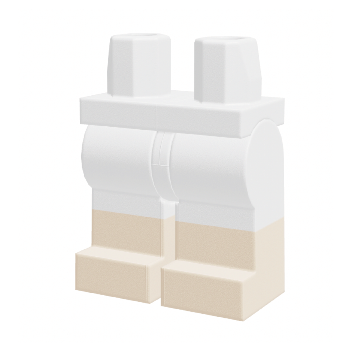 LEGO® Legs with Light Nougat Boots – Hall of Bricks