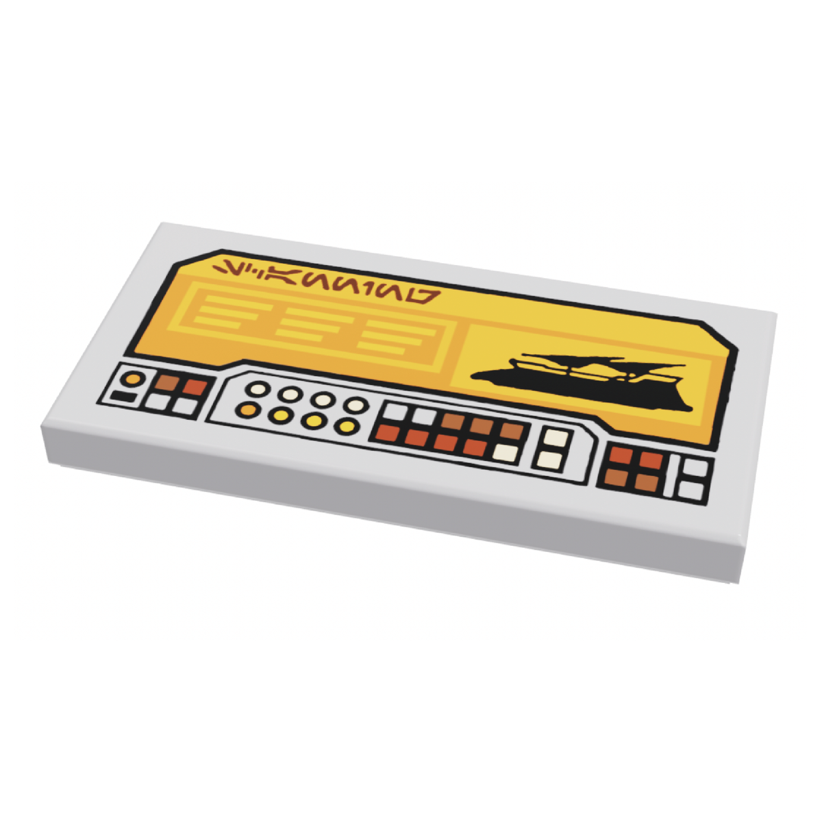 2x4 Tile Display from 75397 – Hall of Bricks