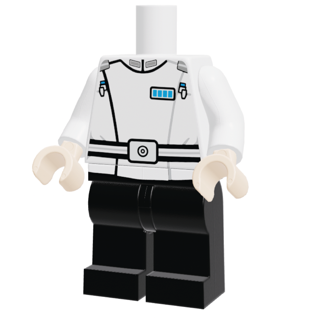 SW Customs Imperial Gala Uniform ISB Captain – Hall of Bricks