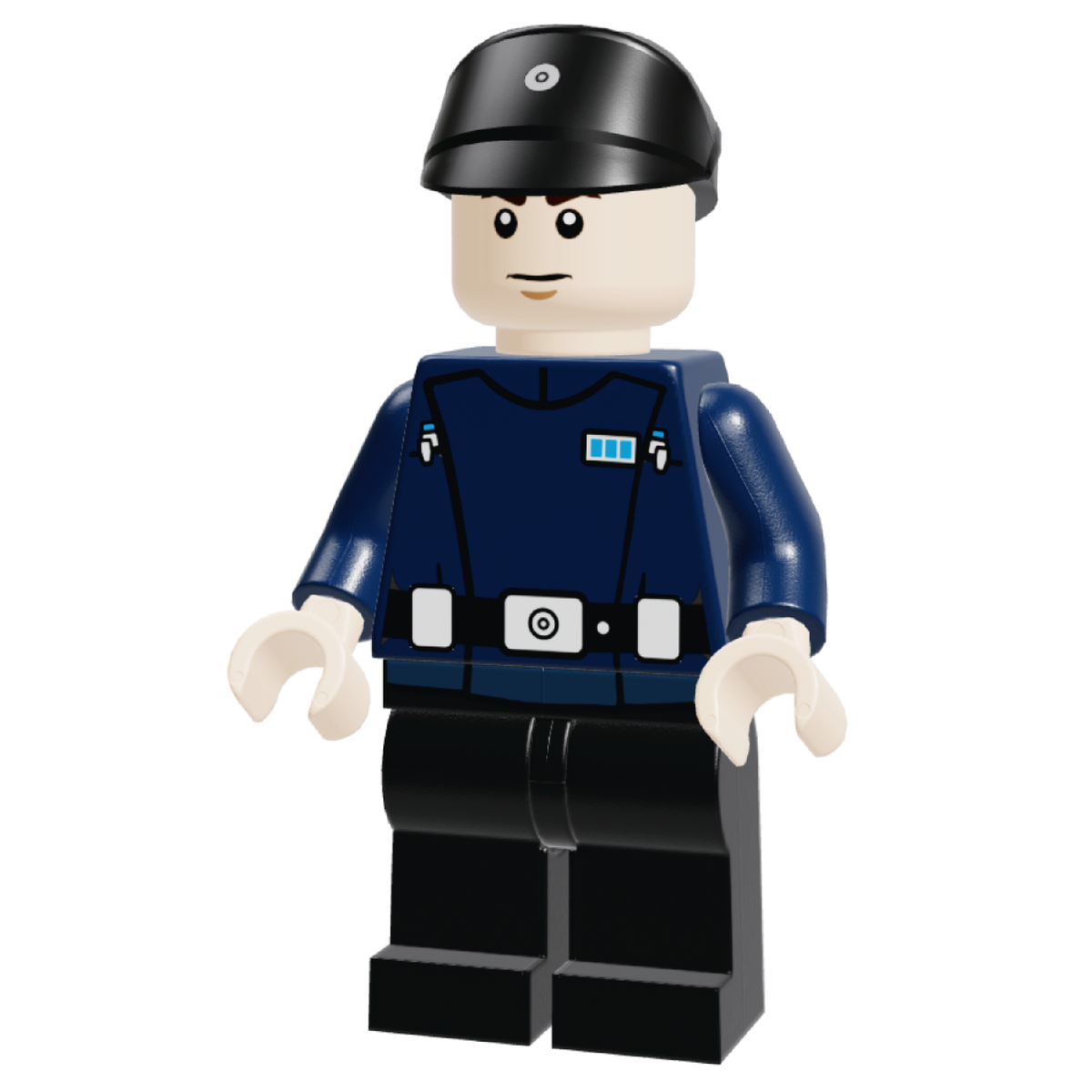 SW Customs Collectible Figure - Senate Security LT Dark Blue Edition ...
