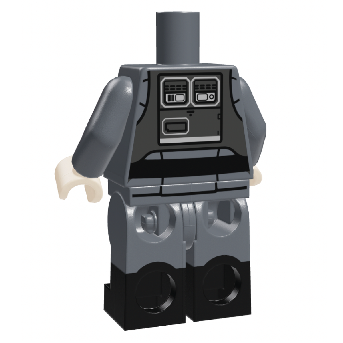 SW Customs Armored Imperial Officer General – Hall of Bricks