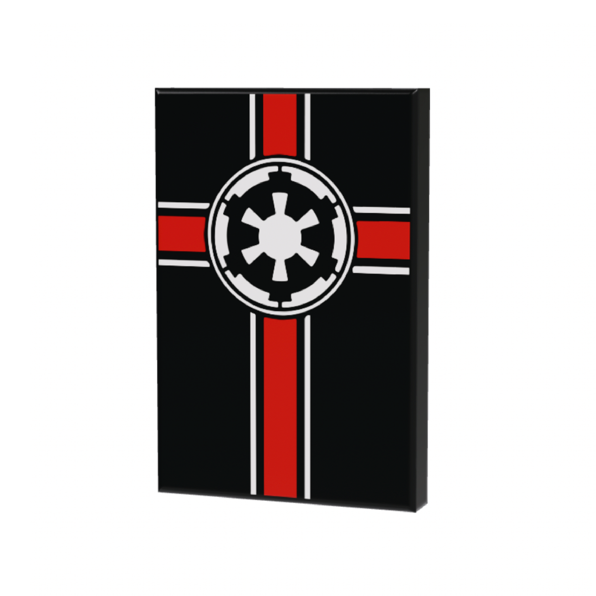 2x3 Tile Imperial Banner Black – Hall of Bricks