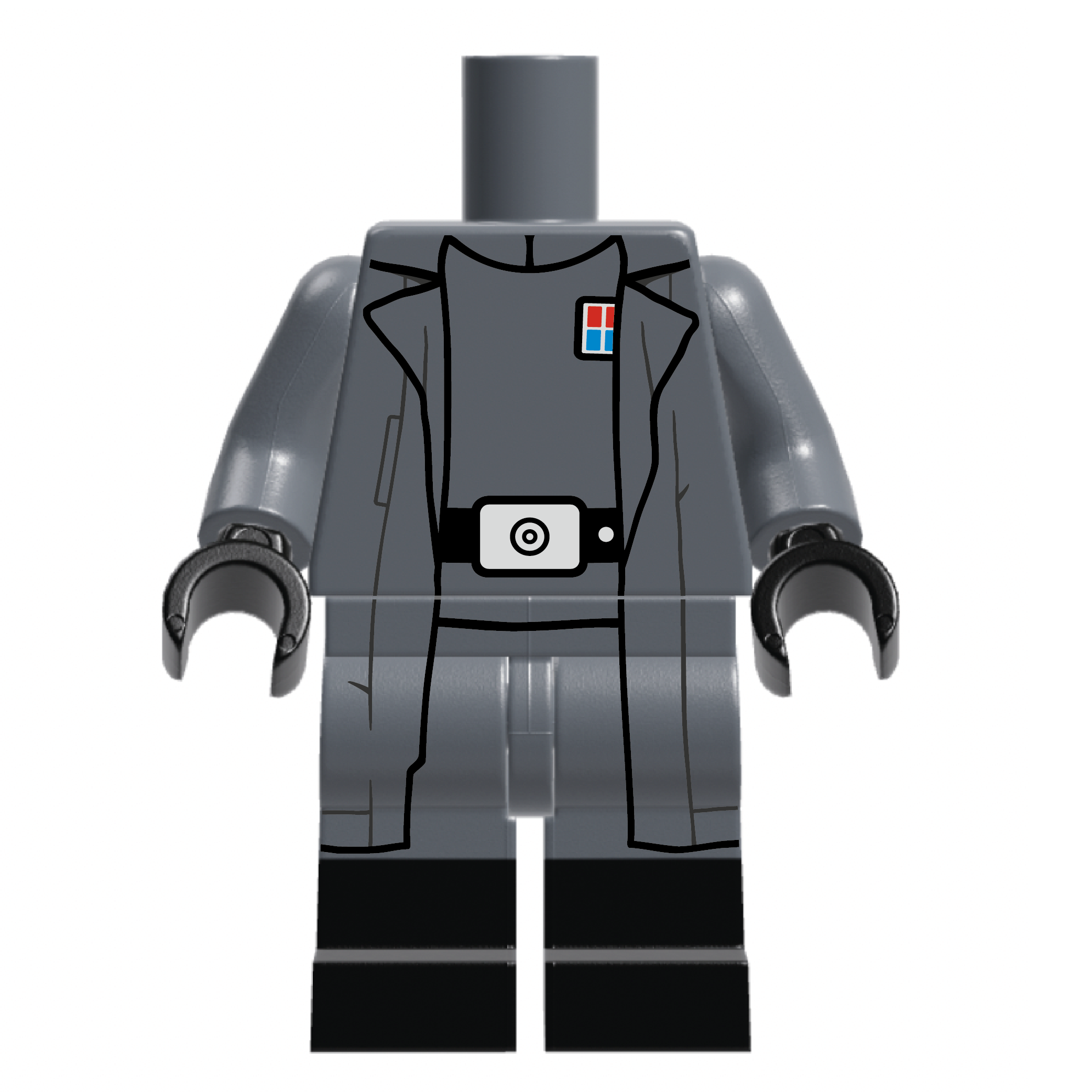 Officer Hux Open Trenchcoat Body by Melnik.edits – Hall of Bricks
