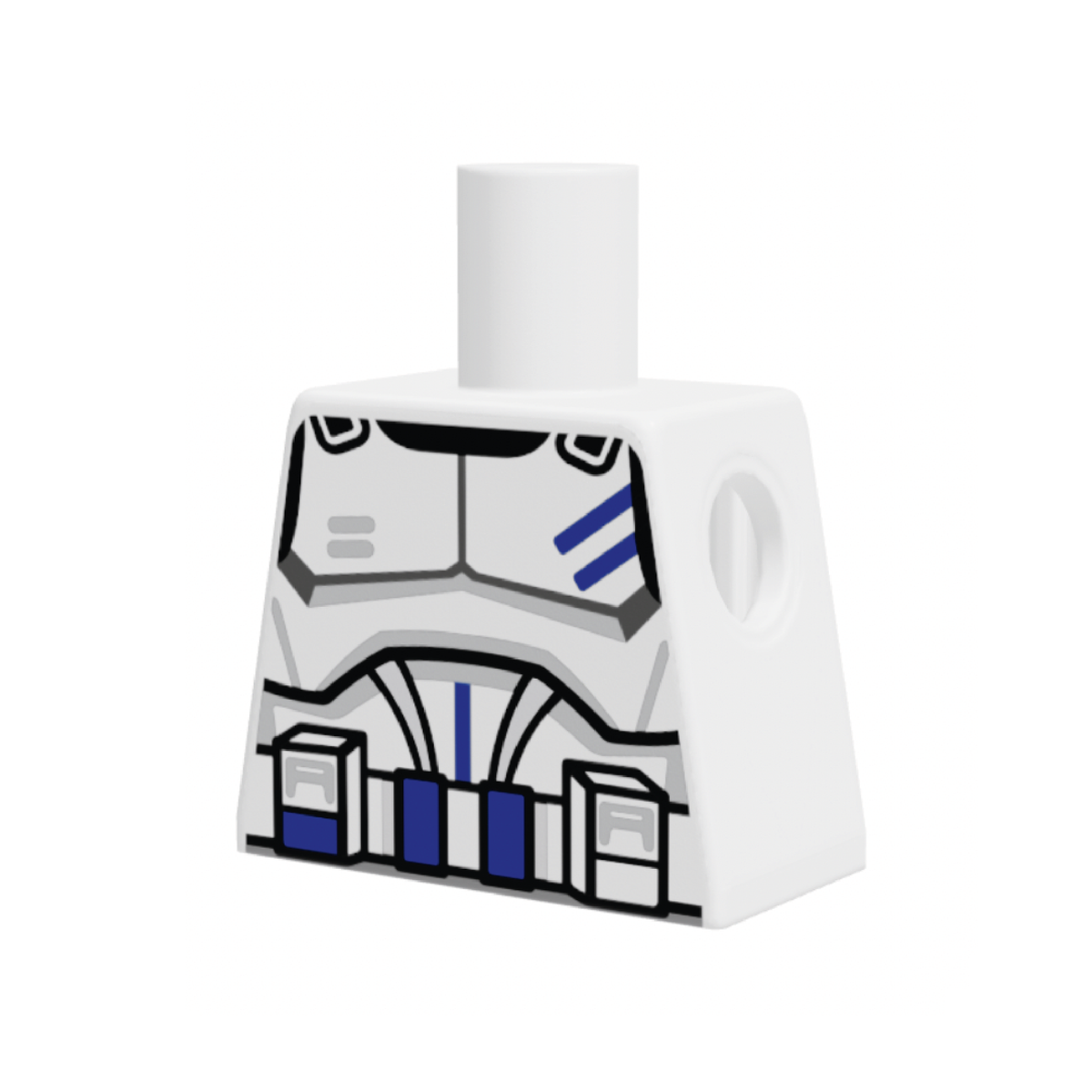 5th Fleet Security Clone Trooper Torso – Hall of Bricks