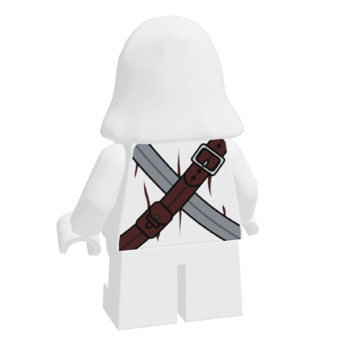 SW Customs Jawa Minifigure White Series – Hall of Bricks