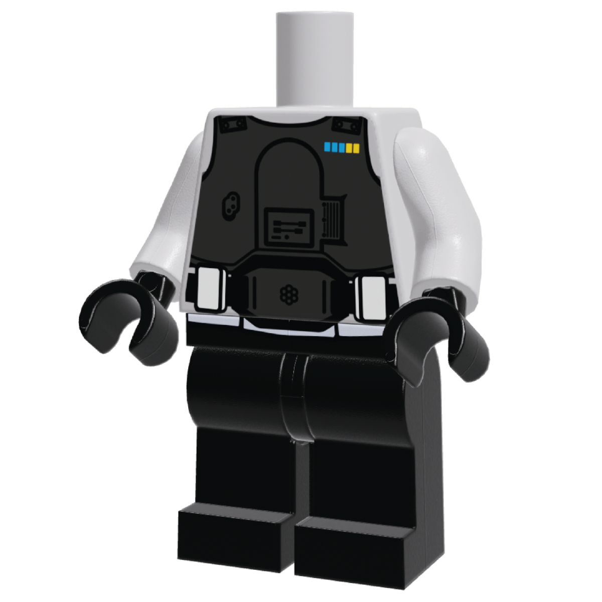 SW Customs Naval Intelligence Commander Battle Armor – Hall of Bricks