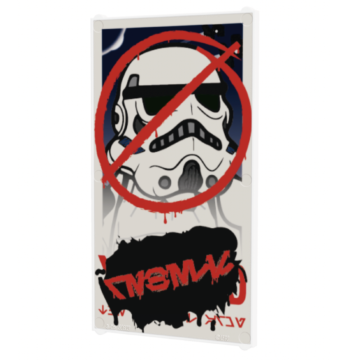4x6 Poster Propaganda New Style Damaged designed by Brickotar – Hall of ...