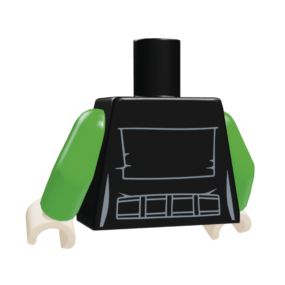 Rebel Girl Torso by Melnik.edits – Hall of Bricks