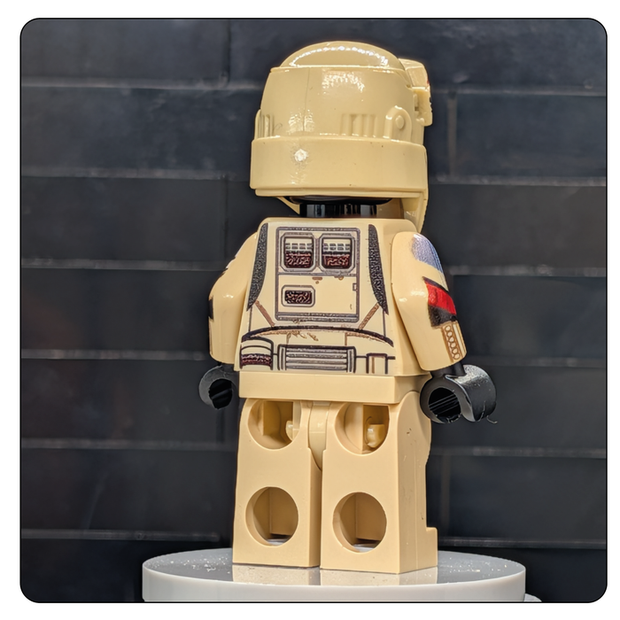 SW Customs Scarif Shoretrooper Captain 2026 Minifigure – Hall of Bricks