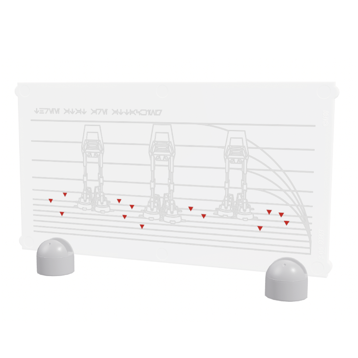 4x6 Display Screen AT-AT designed by Brickotar – Hall of Bricks