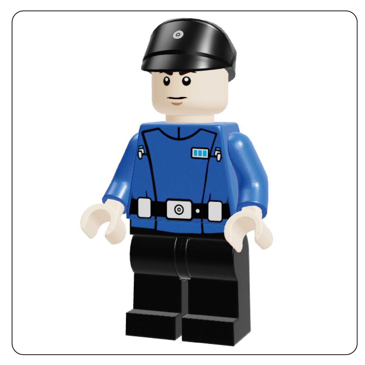 SW Customs Collectible Figure - Senate Security LT Blue Edition – Hall ...