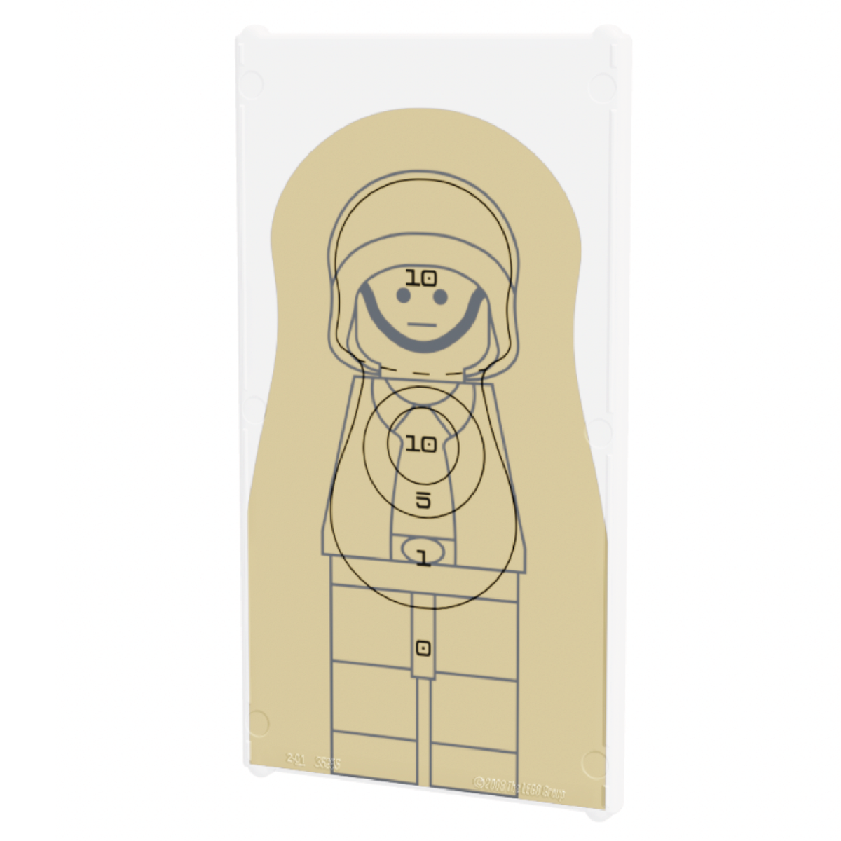 4x6 Poster Shooting Range Version 1 designed by Brickotar – Hall of Bricks