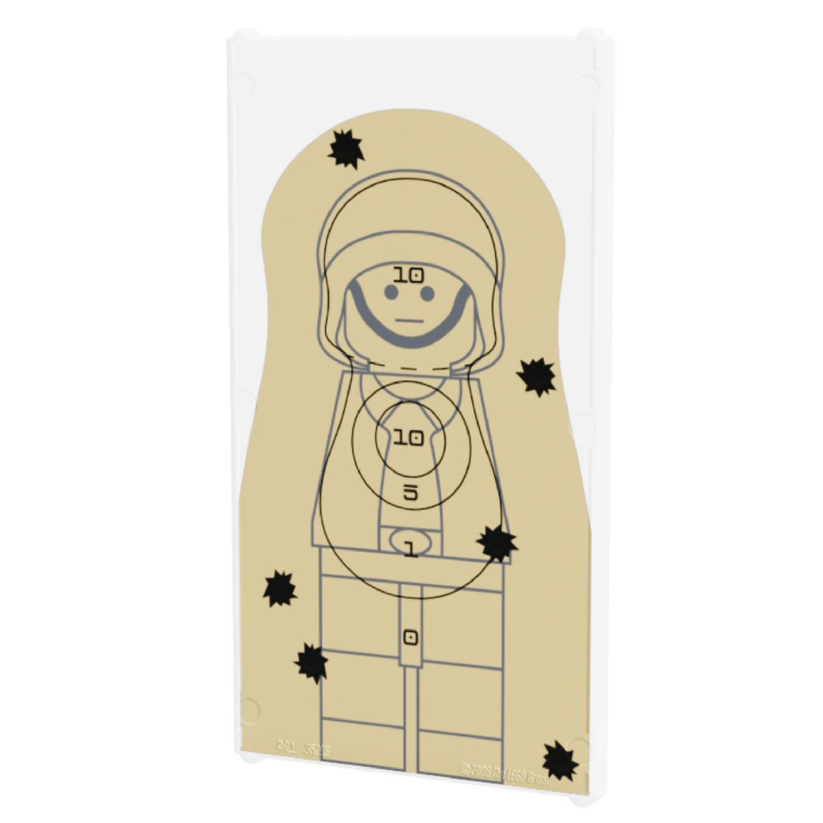 4x6 Poster Shooting Range Version 3 designed by Brickotar – Hall of Bricks