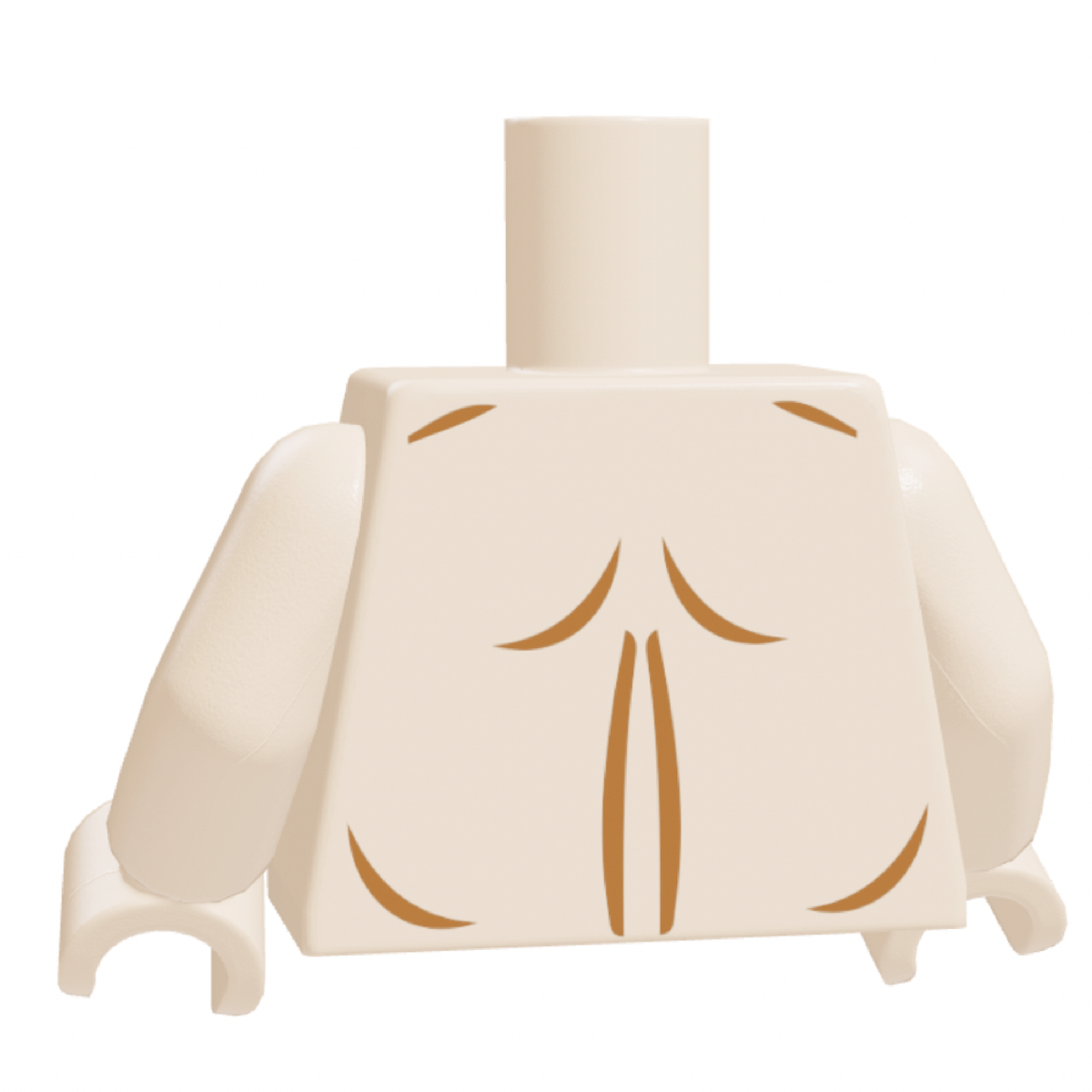 Big Mama Torso Light Nougat – Hall of Bricks