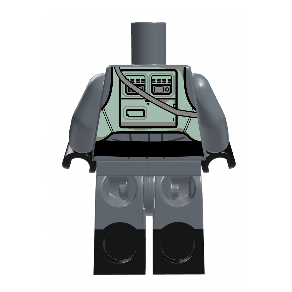 Mimban Mudtrooper Bandolier Body – Hall of Bricks