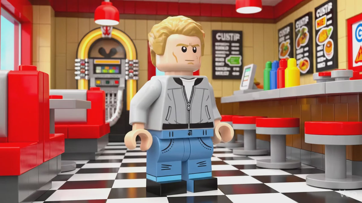 BTTF Customs Collectible Figure – The Hill Valley Bully – Hall of Bricks