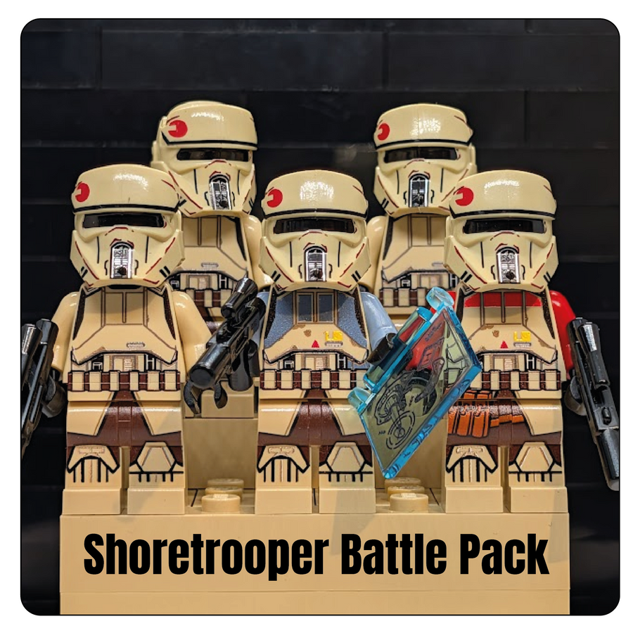 SW Customs - Shoretrooper Battle Pack – Hall of Bricks