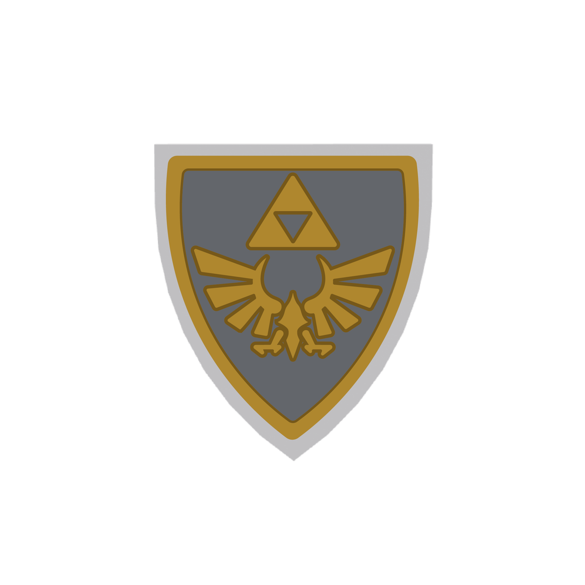 Legendary Kingdom Triangular Shield – Royal Shield – Hall of Bricks